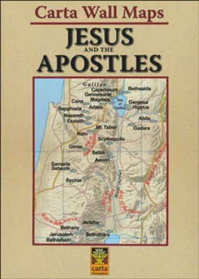 Jesus and the Disciples [Wall maps] - carta
